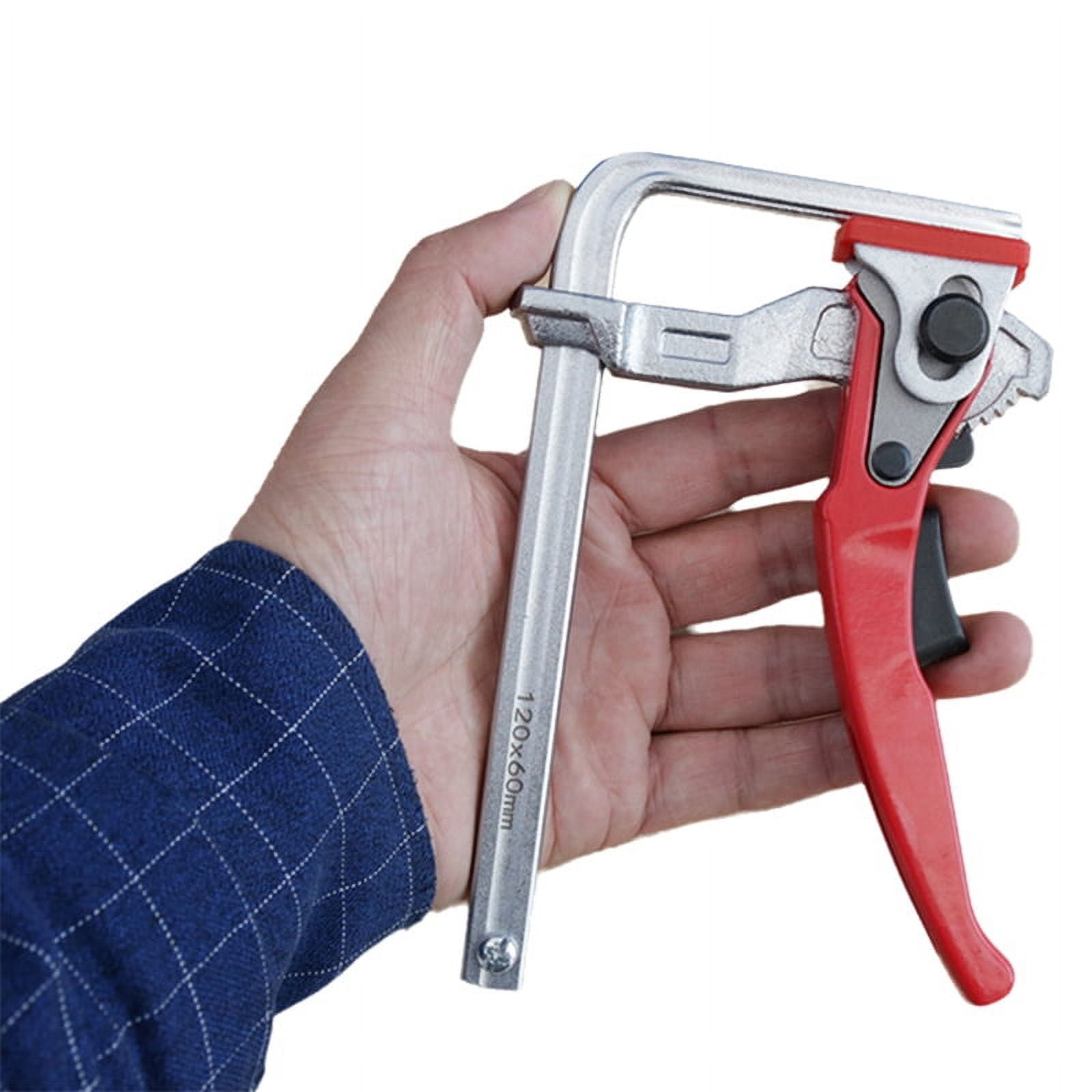 Quick Ratchet Track Clamps Woodworking for Sanding, Cutting Clamp ...