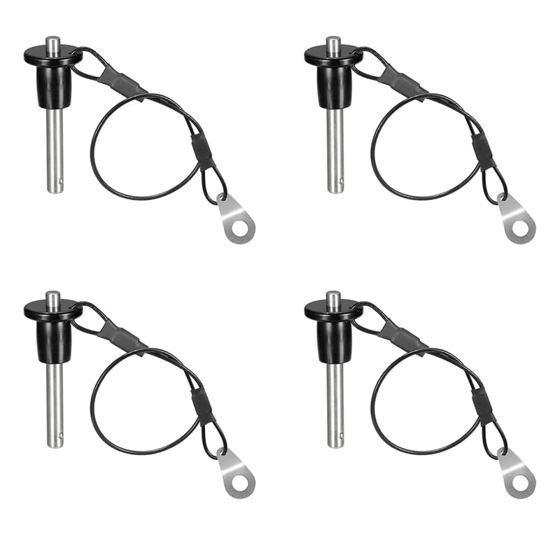 Quick Release 6mm Diameter Ball Locking Pin with Push Button Cable ...