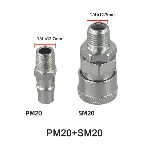 Quick Release Air Line Hose Fittings Coupler Connector 8Mm Compressor ...