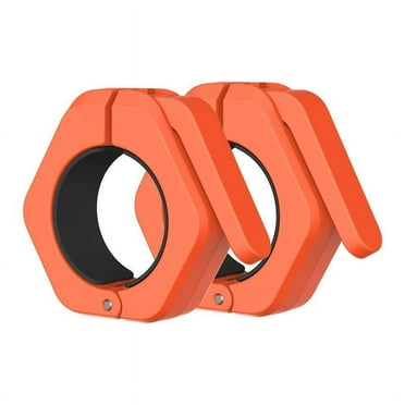 Clout Fitness Olympic Barbell Clamps Hex - Walmart.com