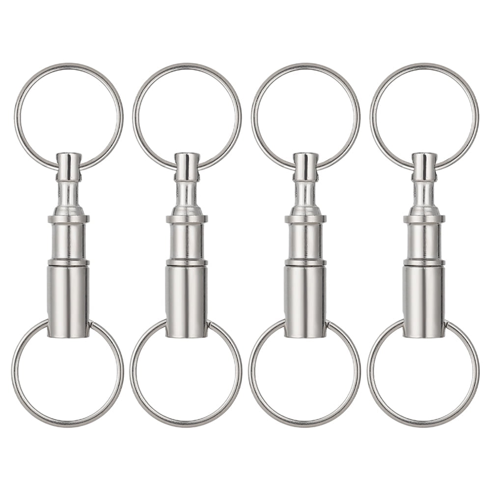 Pull Apart Keychain with Quick Release, High Quality Steel Detachable ...