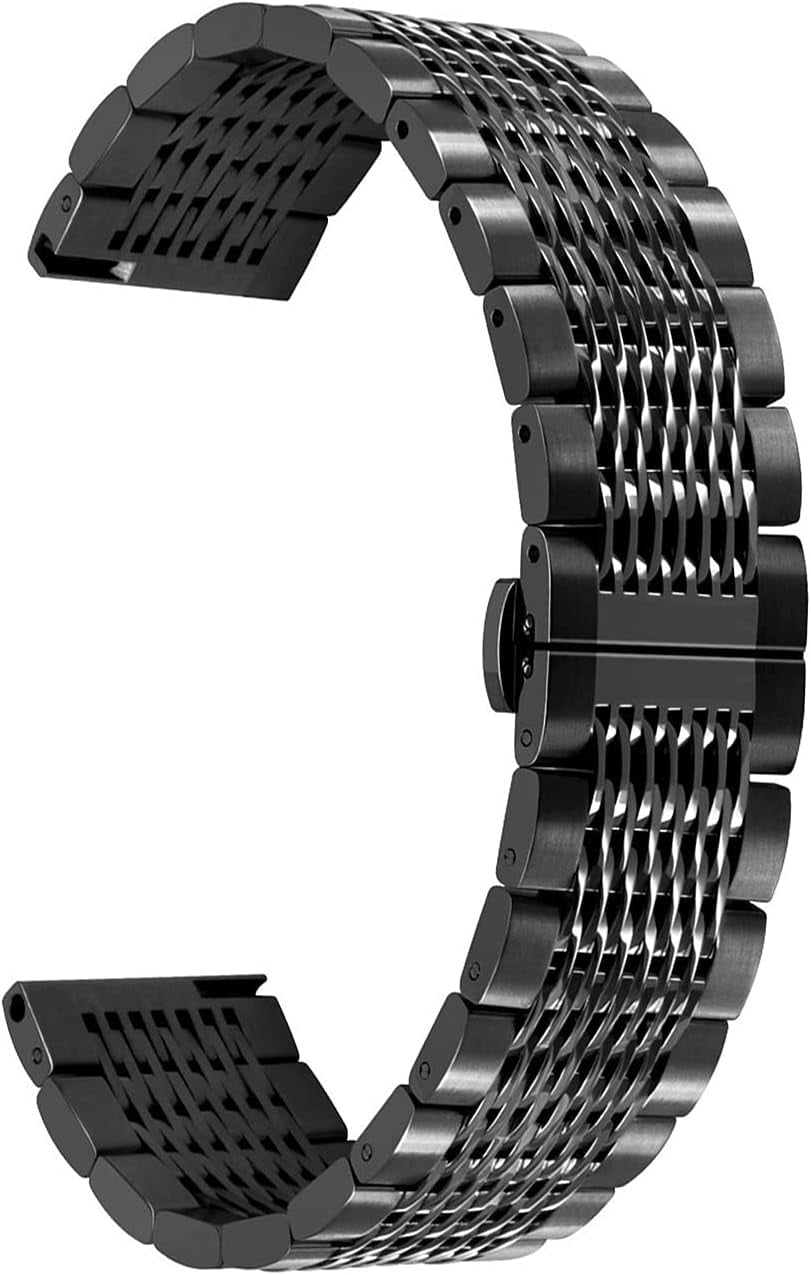 Quick Release Elite Watch Band Stainless Steel 20mm 22mm Mesh Watch ...