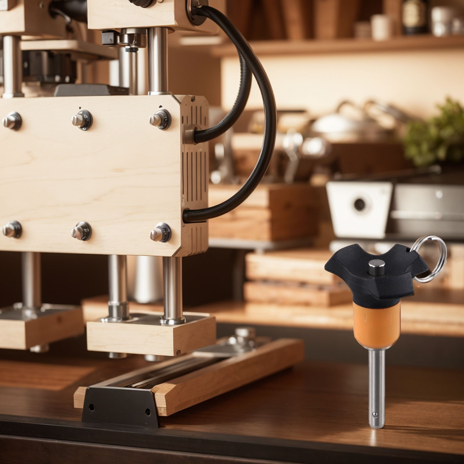 Quick Release Fasten Pins Self-Locking Ball Pins Detent Pin W/Button ...