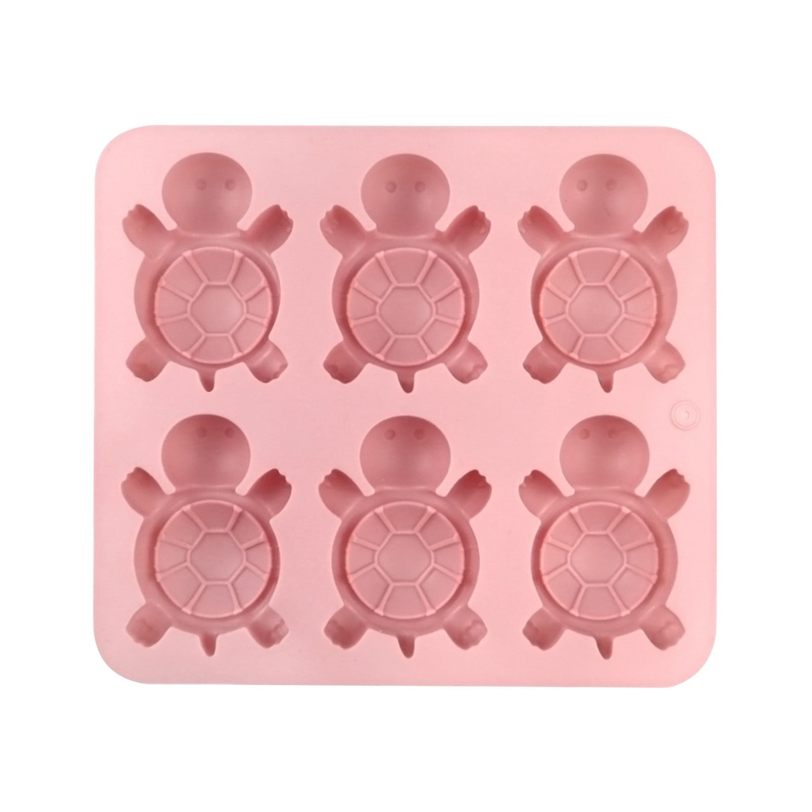Quick Release Ice Cube Tray with 6 Turtle Shaped Ice Cube Molds ...