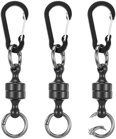 Quick Release Keyring, Detachable Magnetic Keychain Magnetic Quick ...
