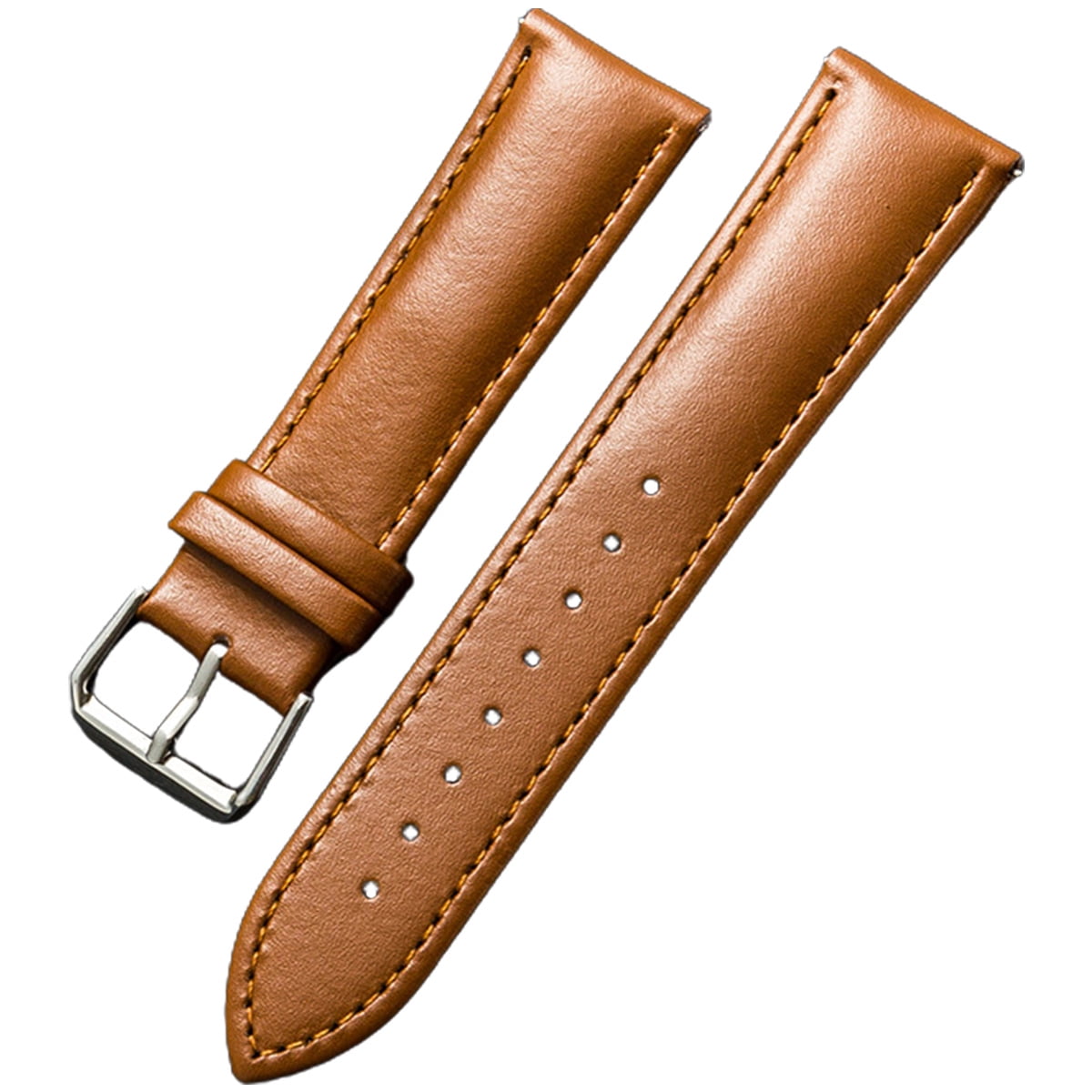 Quick Release Leather Watch Band 20mm 21mm 22mm 23mm Leather light ...
