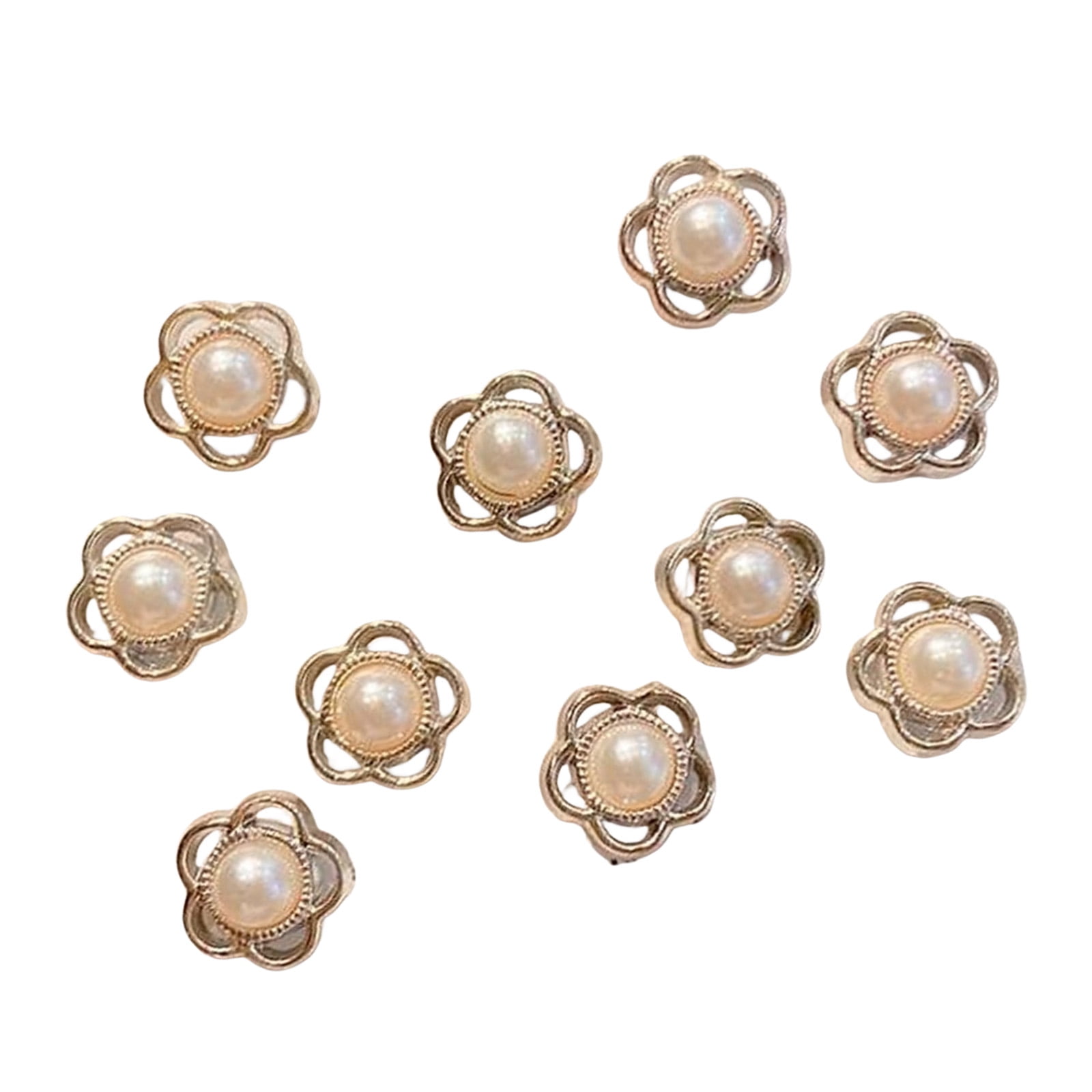Quick-Release Pearl Brooch Pin with Smooth Alloy Design, Prevents ...