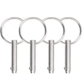 Quick Release Pin Bimini Top Pin Diameter 0.25 Inch, Total Length 1.49 ...