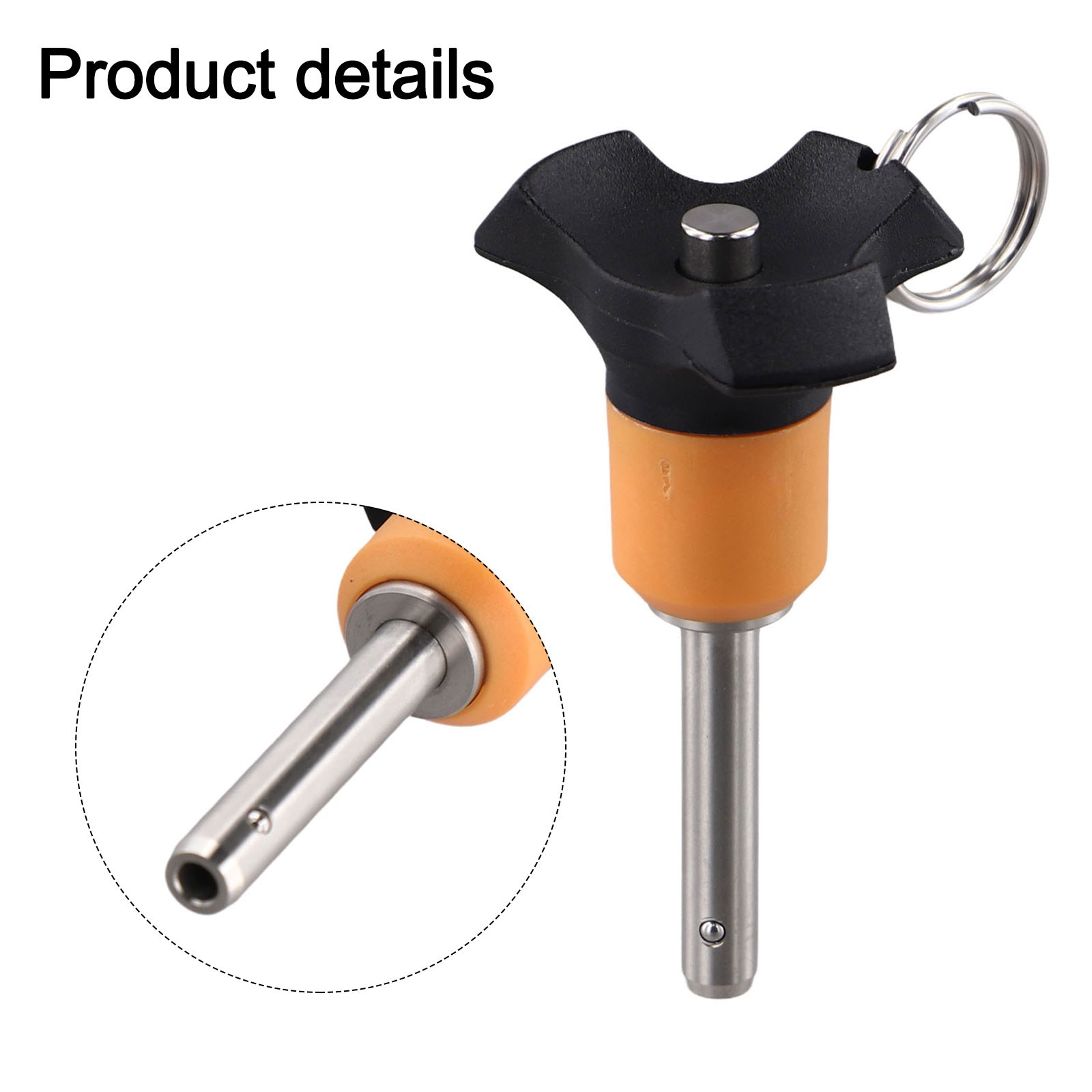 Quick Release Pins Self-Locking Ball Pins Detent Pin W/Button Dia6/8mm ...