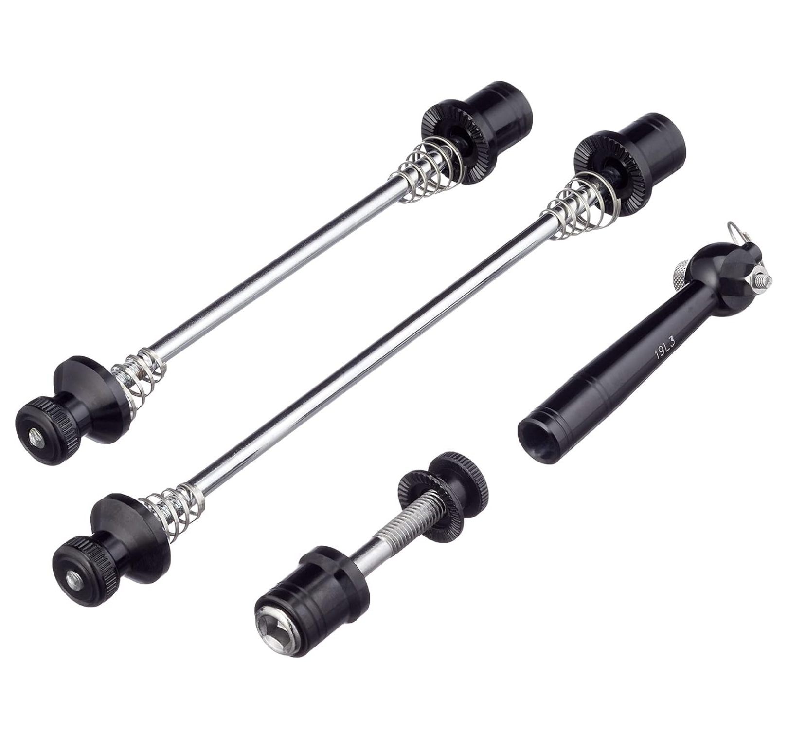Quick Release Set 3 Pieces with 5-Point Lock Theft - Walmart.com