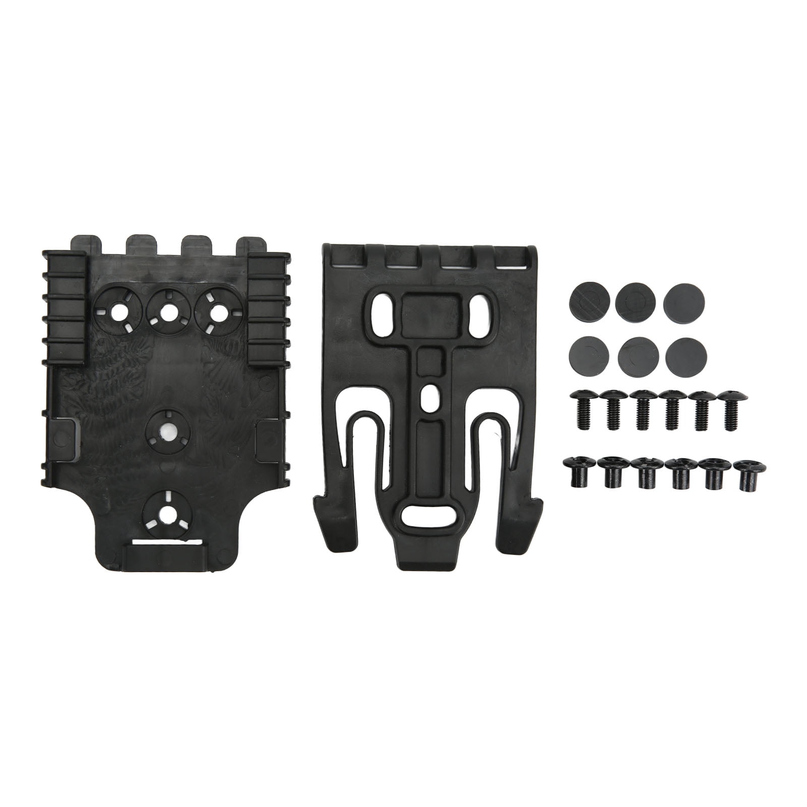 Quick Release System Kit Locking Buckle and Receiver Plate Black Nylon ...