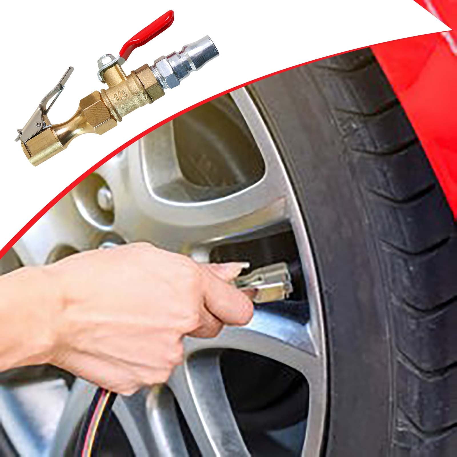 Quick Release Tire Deflation Valve for Cars/Trucks/ATVs, Heavy-Duty ...