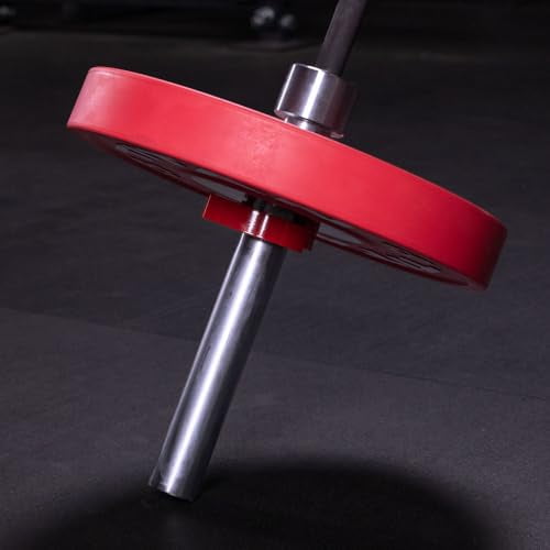 Quick Release Weight Clamp Collars, Fire Red Anodized Aluminum, Pair of ...