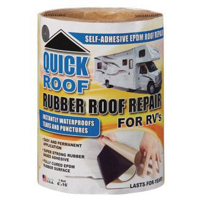 Quick Roof Instant Waterproofing for Rubber Roofs - Walmart.com