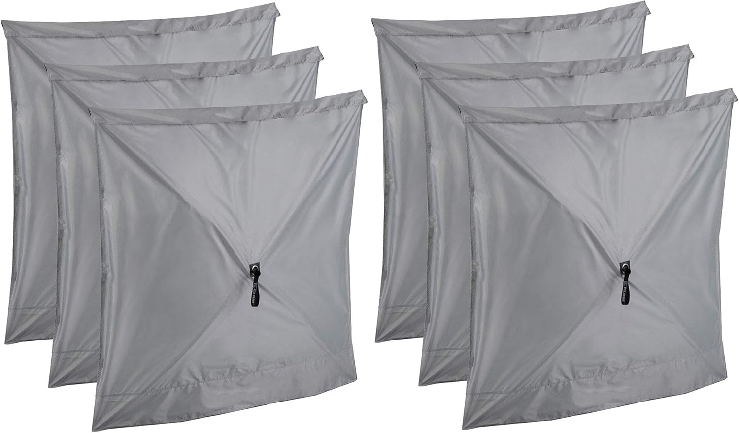 Quick Set Screen Hub Gray Fabric Wind & Sun Panels, Accessory (6 Pack ...