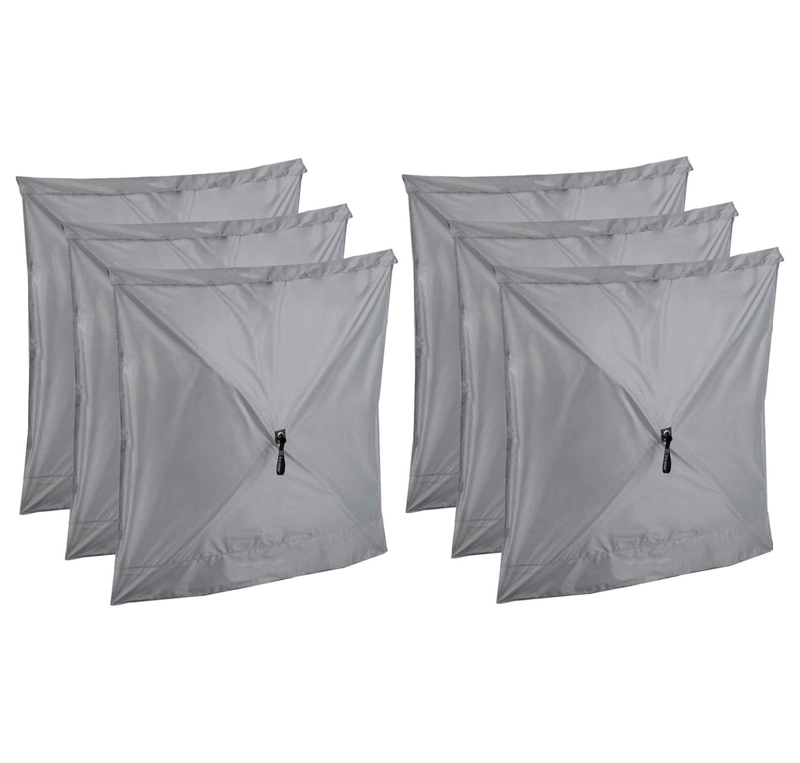 Quick Set Screen Hub Gray Fabric Wind & Sun Panels, Accessory Only (6 ...