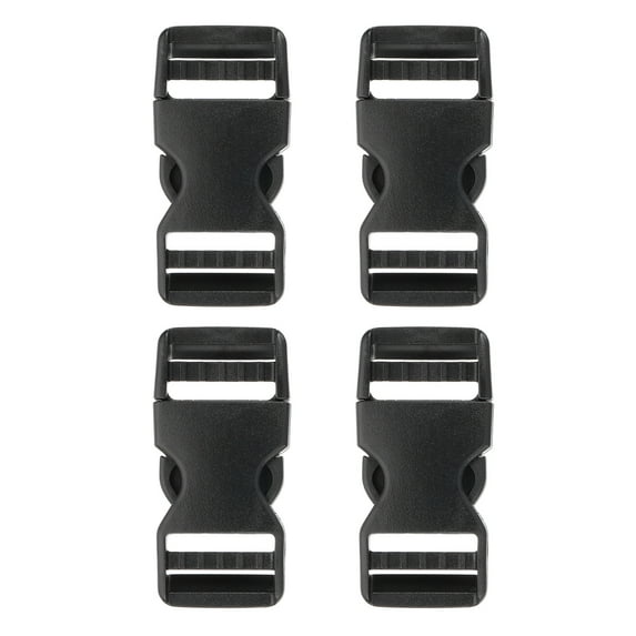 Uxcell 4Pcs Quick Side Release Buckles for Webbing Straps and Backpack ...