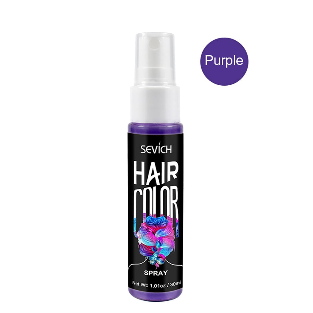 Quick Spray Party Hair 5 Color Hair Spray Instant Hair Color Style 30ml ...