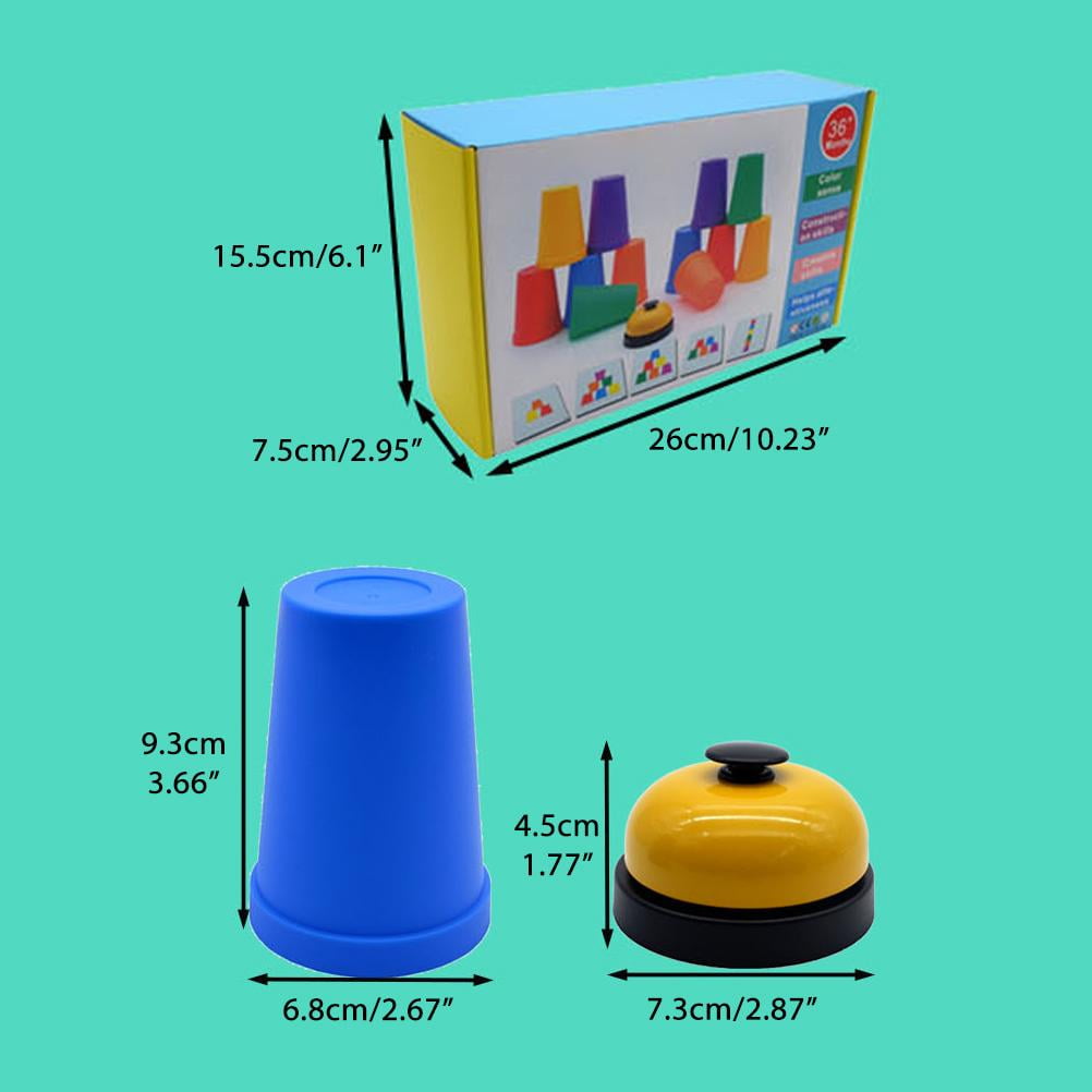 Quick Stacks Cups Sports Speed Training Game Children Stacking Cups ...