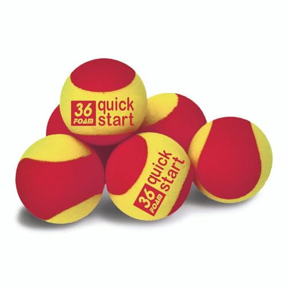 Quick Start 36" Red Foam Tennis Balls – Set of 12 Balls - Walmart.com