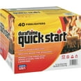 Quick Start Firelighters – 40 Count Case | Instant, Clean & Reliable ...
