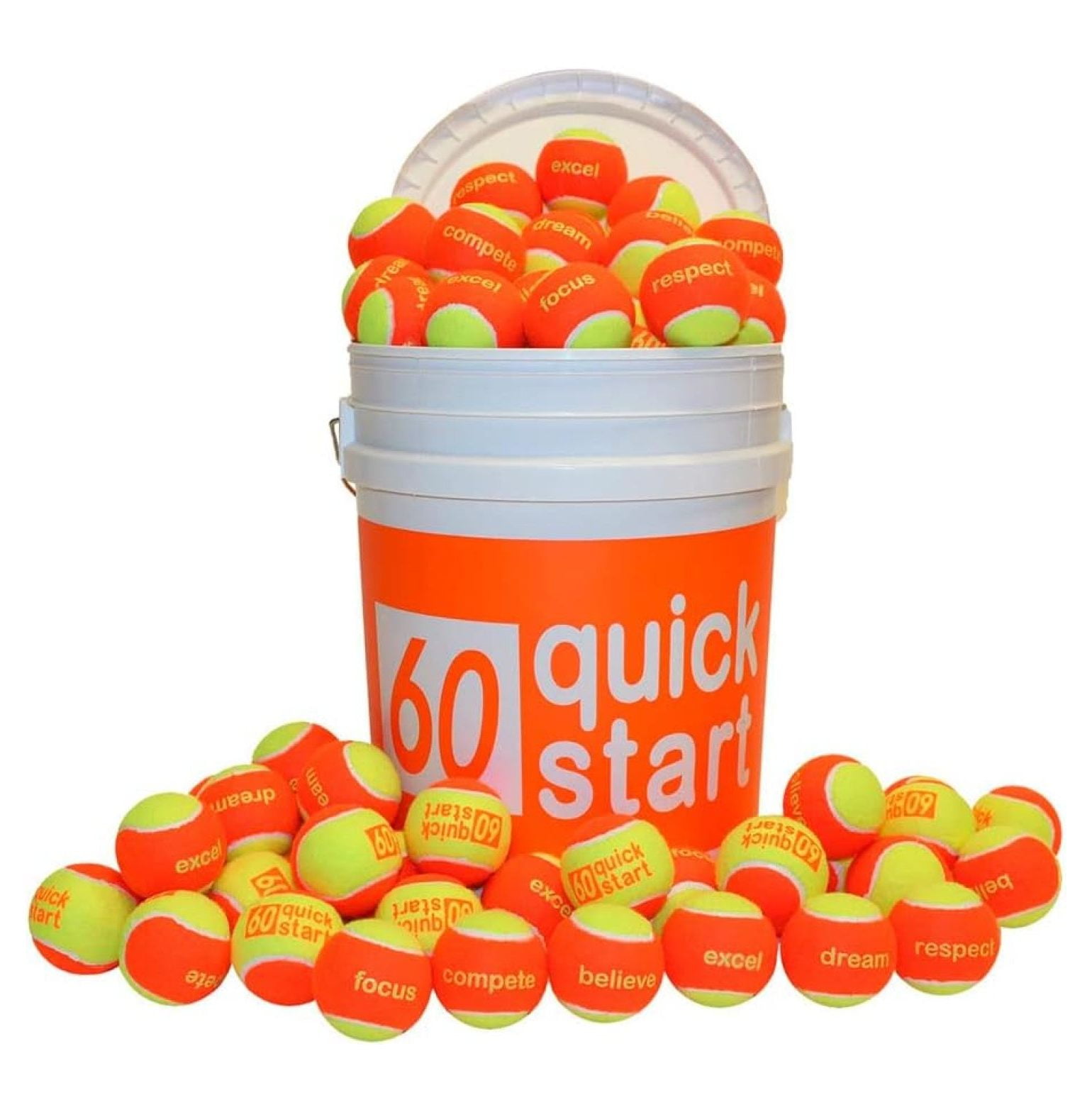 Quick Start Tennis Bucket - 72 - Walmart.com