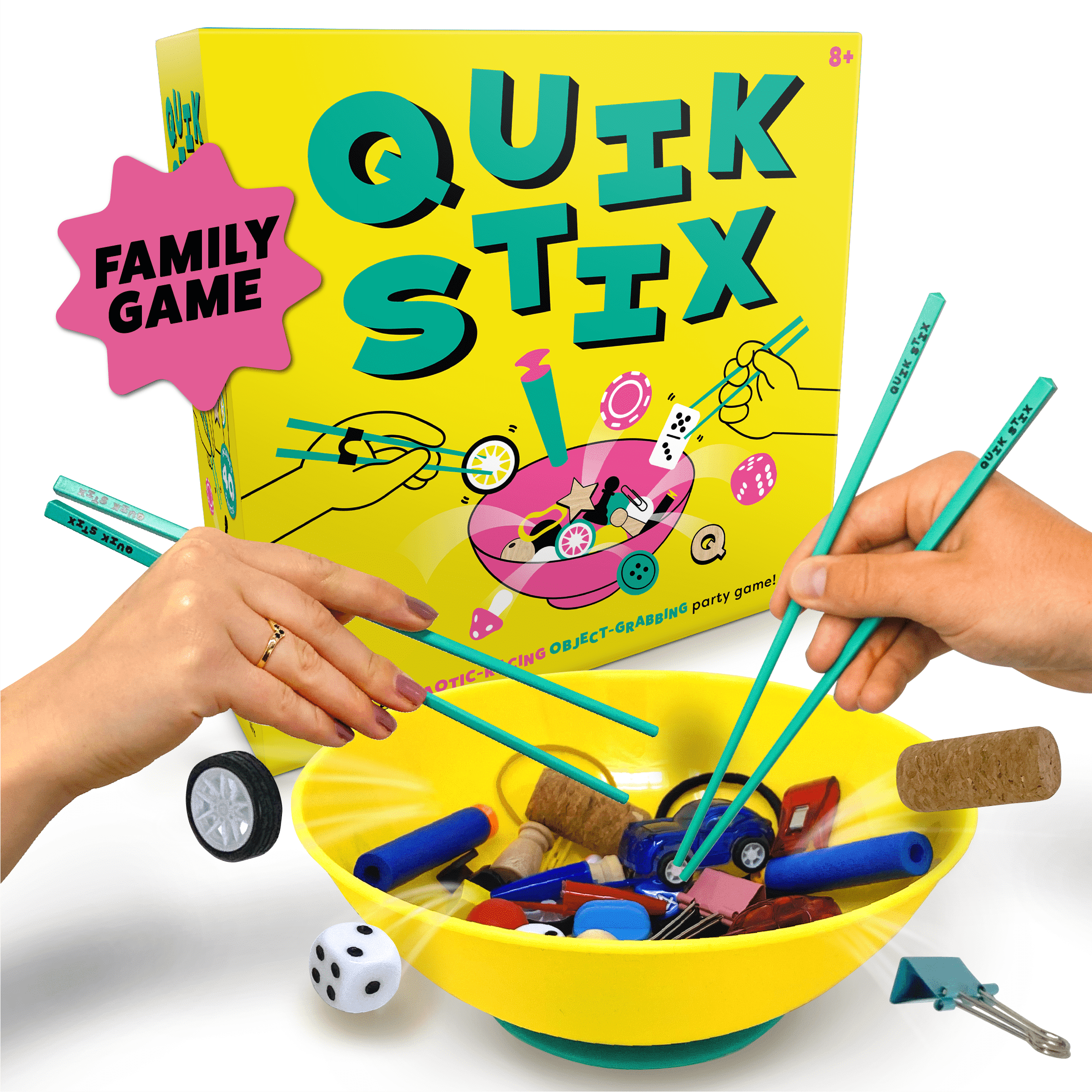 Lucky Egg LEL14 Quik Stix Board Game - Walmart.com