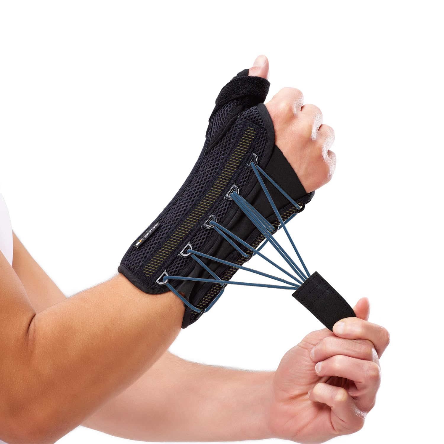 Quick-Strap Wrist & Thumb Spica Splint – Adjustable Support Brace for ...