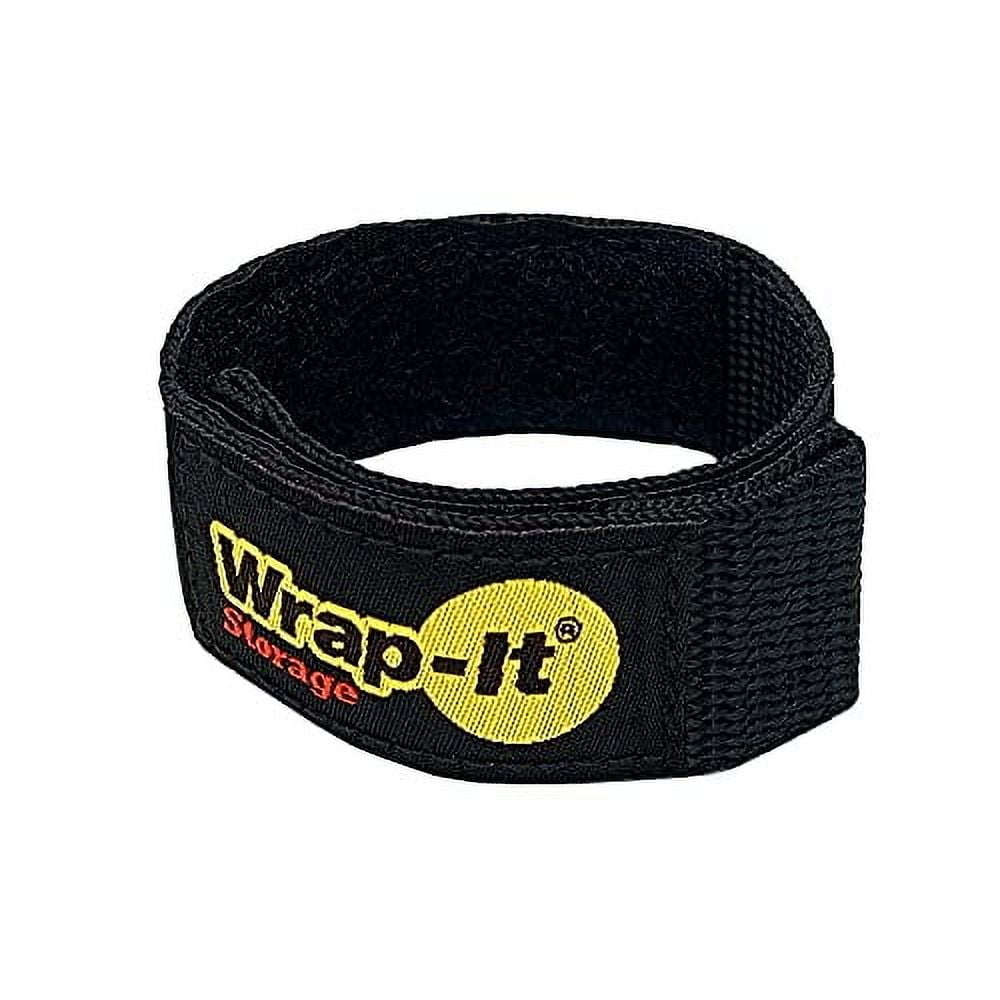 Quick-Straps by Wrap-It Storage – 9” (12-Pack) Black - Hook and Loop ...