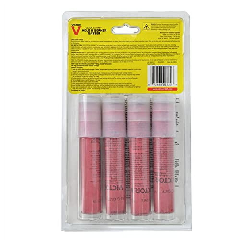 Quick Strike Mole & Gopher Gasser, 4-Pk. - Walmart.com