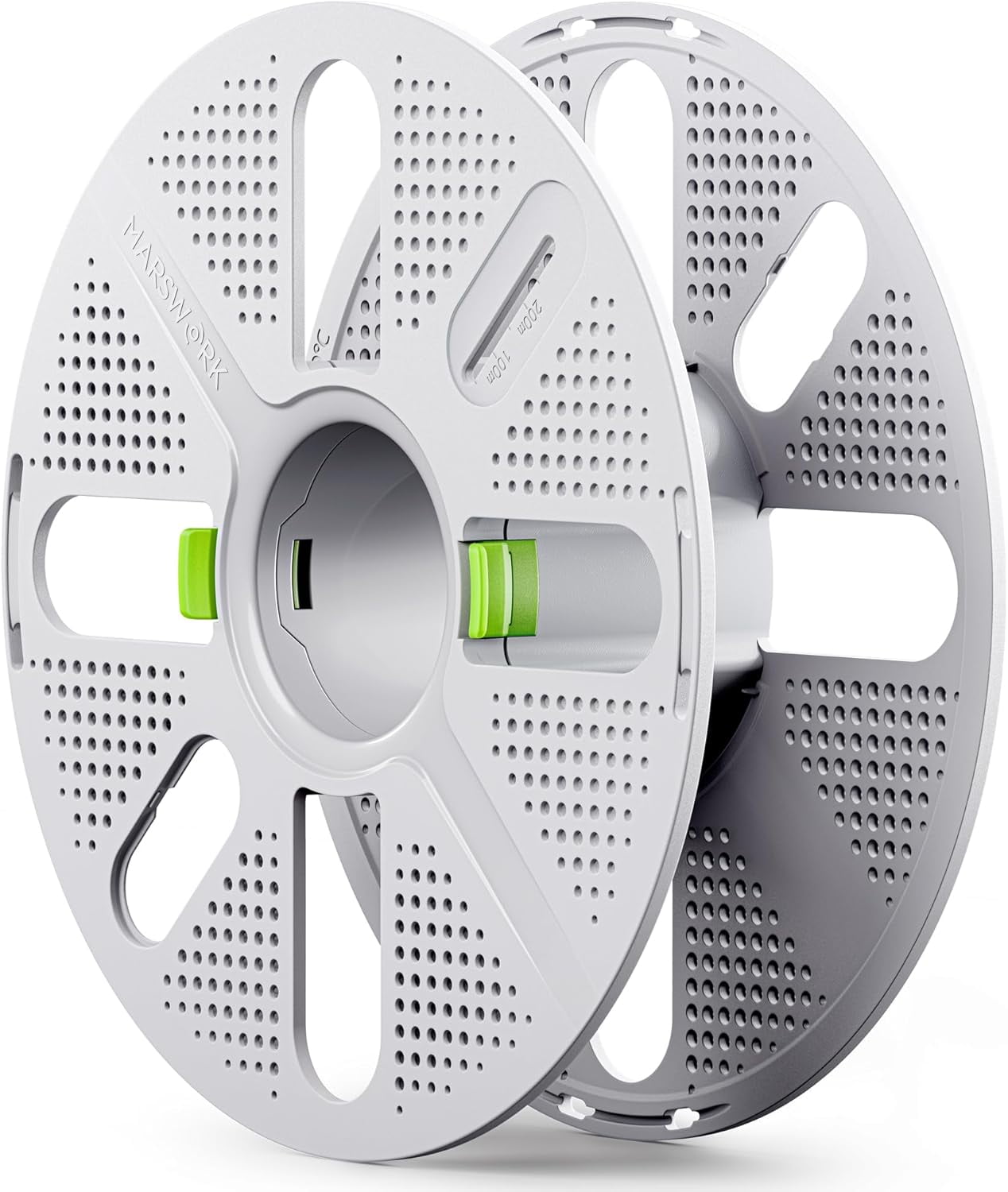 Quick-Swap Reusable Spool for Refill Filament, Two-Finger Press Design ...