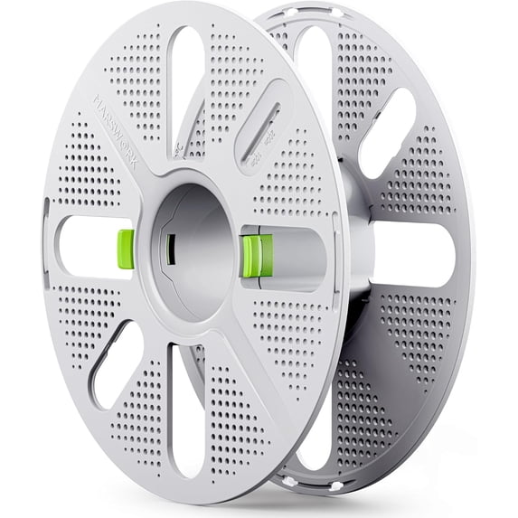 Quick-Swap Reusable Spool for Refill Filament, Two-Finger Press Design ...