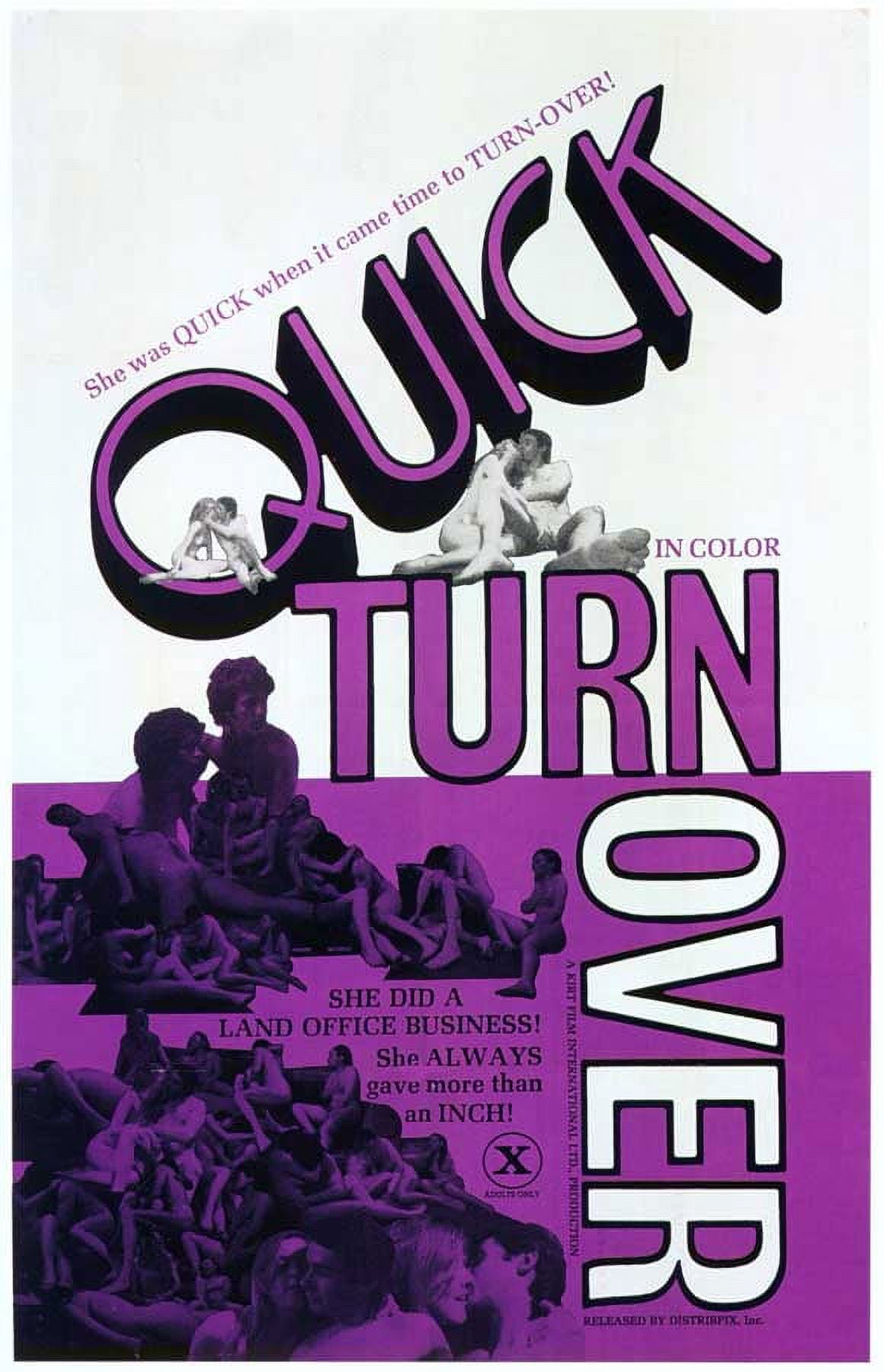 Quick Turnover - movie POSTER (Style A) (27" x 40") (1973) - Walmart.com