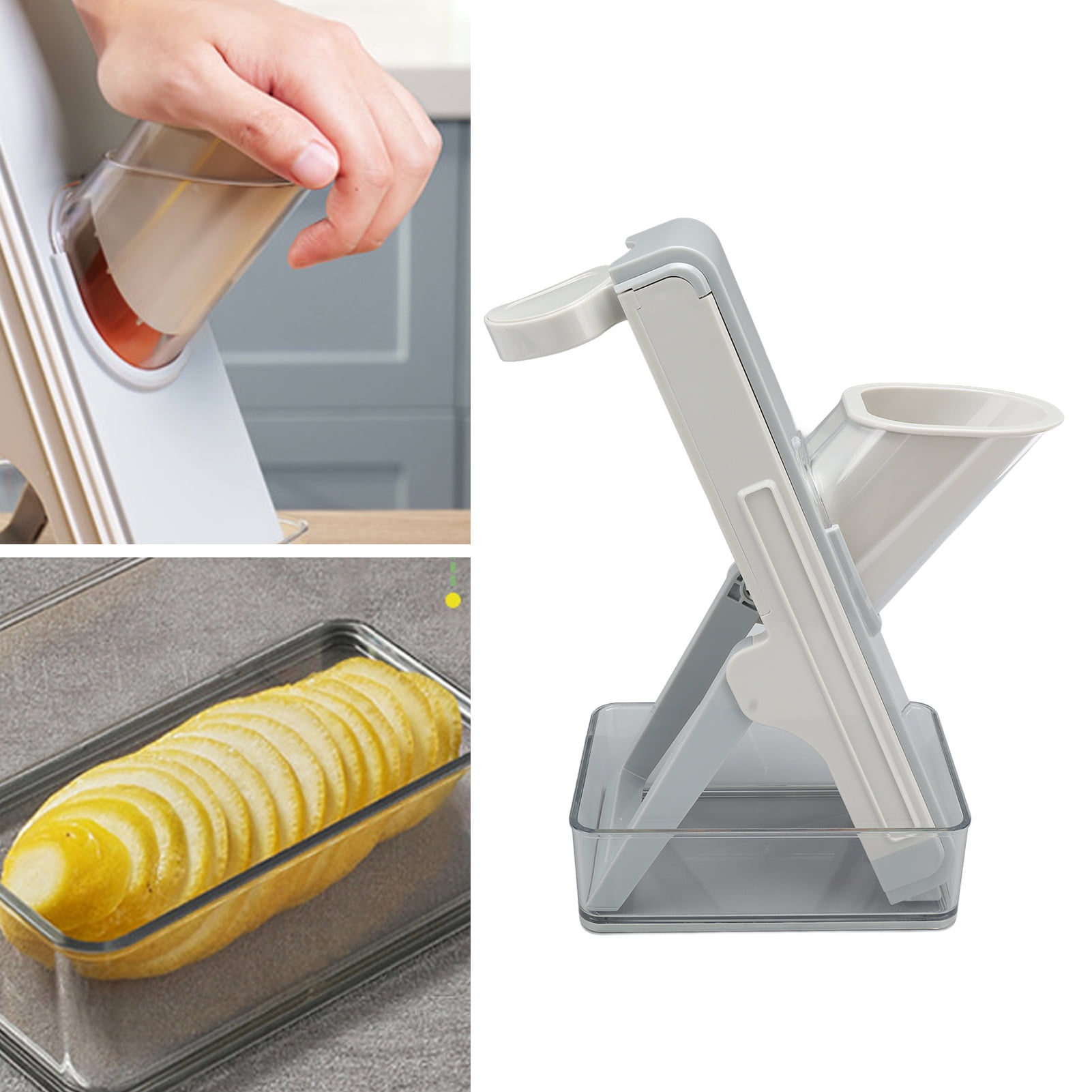 Quick Upright Dicer: Effortless Veggie Prep With Storage! Safe ...