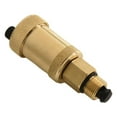 Quick Vent Automatic Vent 1/2 3/8Inch Heating With Shut-off Valve Brass ...