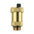 Quick Vent Automatic Vent 1/2 3/8Inch Heating With Shut-off Valve Brass ...