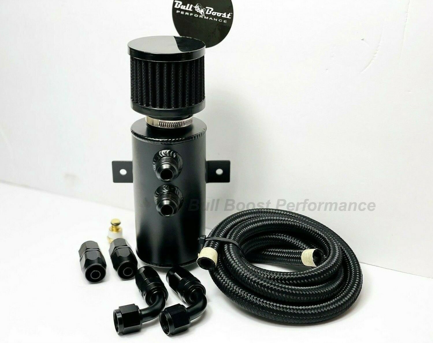 Quick Vent Oil Catch Can Hoses & Fittings Kit K Series K20 K24 10AN NOS ...
