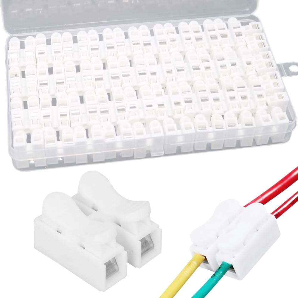 Quick Wire Cable Connector, 2026 New Spring Loaded Wire Connector ...