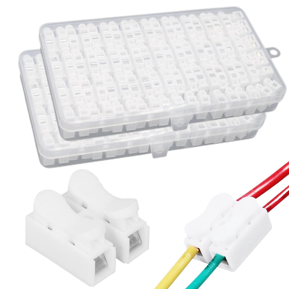 Quick Wire Cable Connector, 2026 New Spring Loaded Wire Connector ...