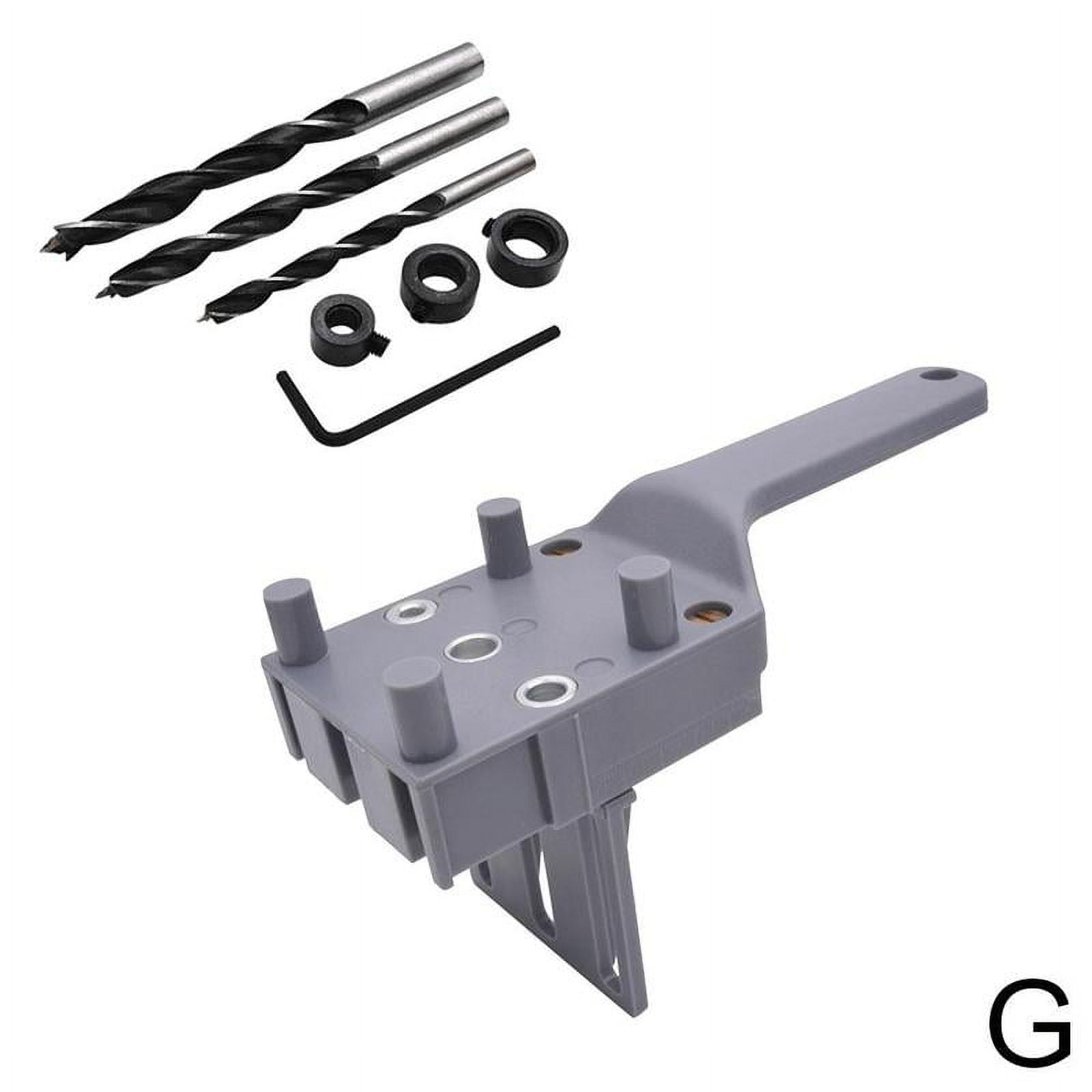 Quick Wood Dowel Jig Pocket Hole Jig Kit Handheld Drilling Doweling ...