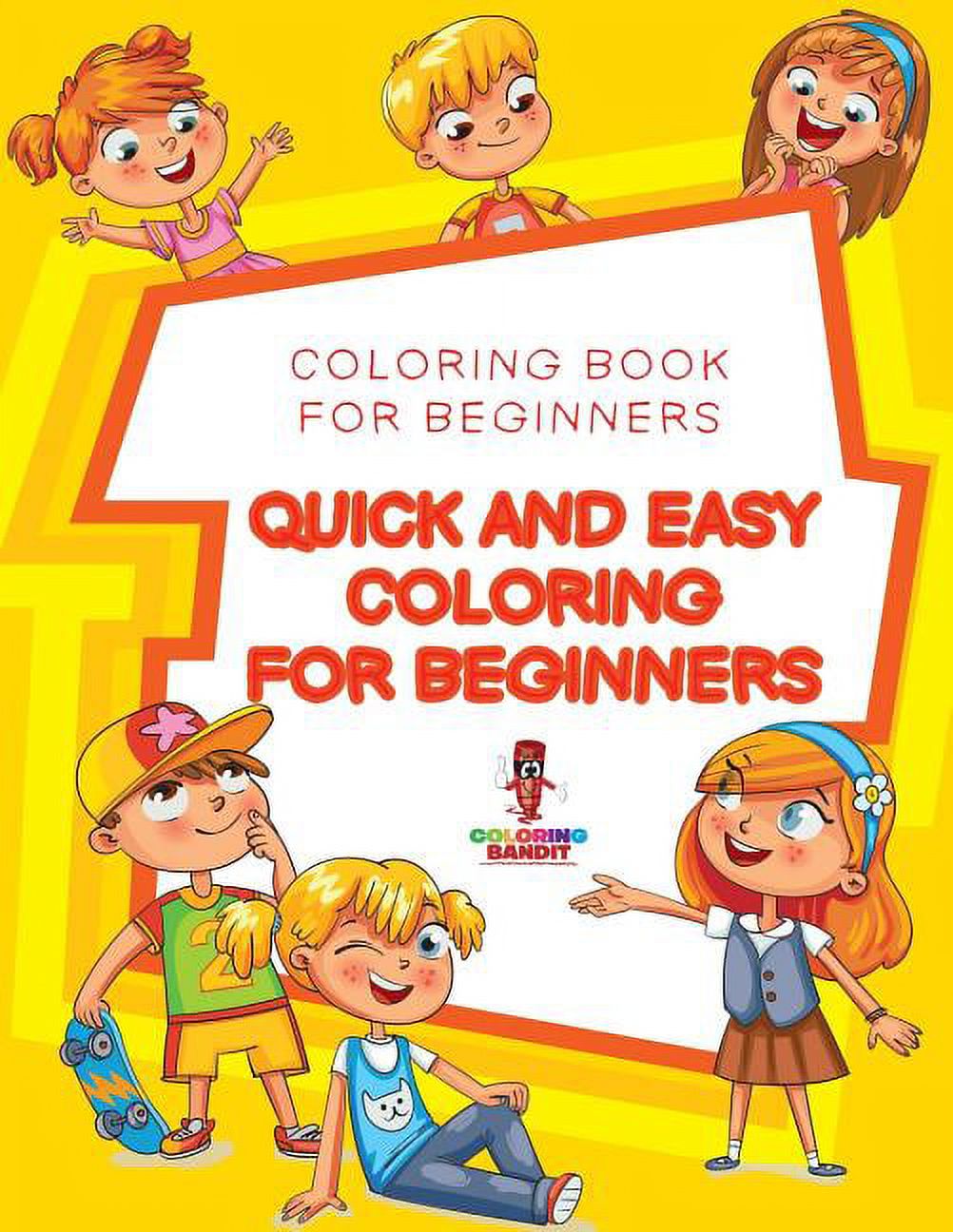 Quick and Easy Coloring for Beginners: Coloring Book for Beginners ...