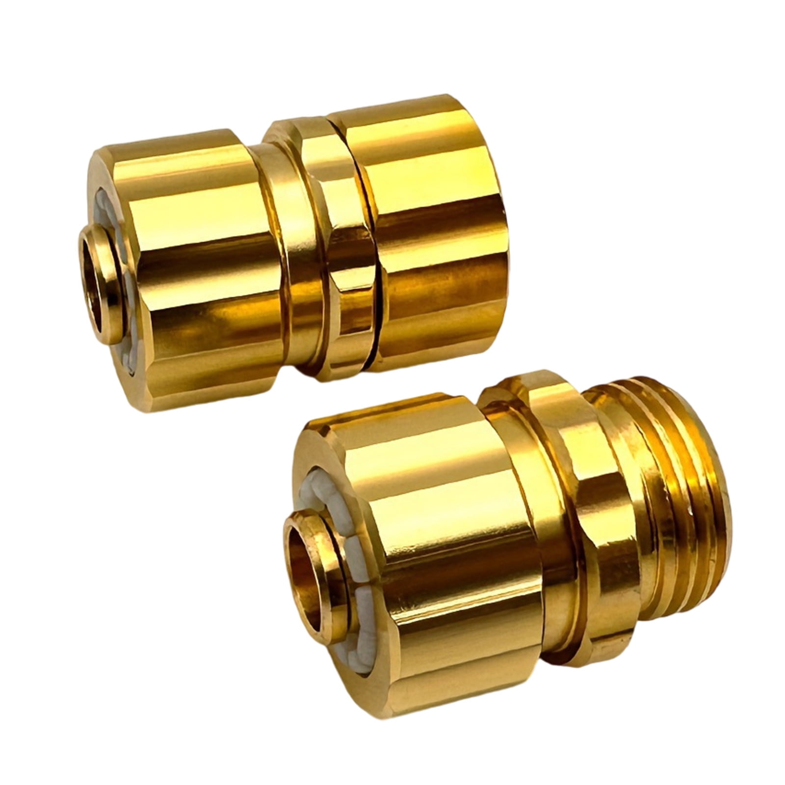 Quick connecting Swivels Connector Garden Hose Coupling Male Female ...