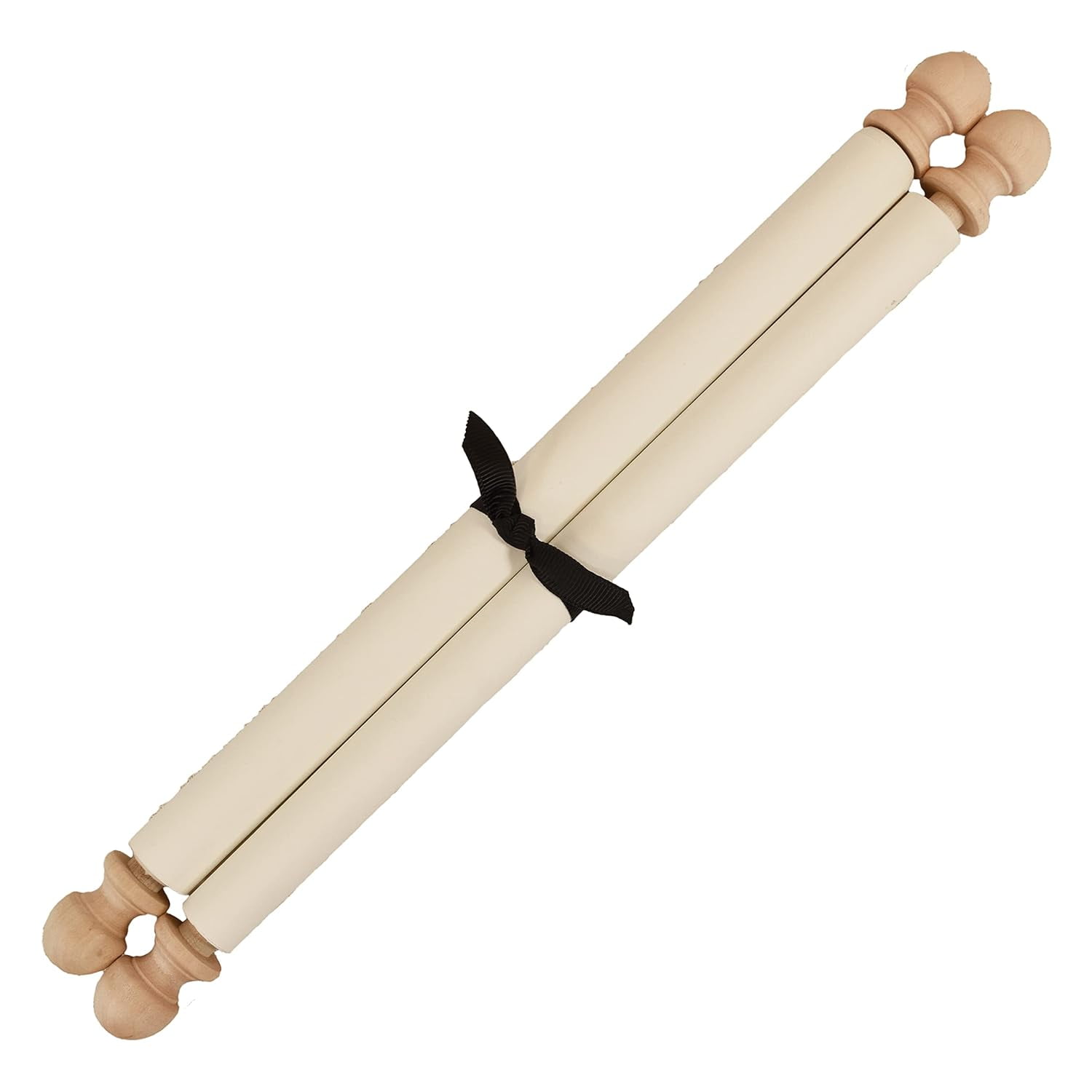 Quick drop, gag Blank Scroll with wooden spindles - Walmart.com