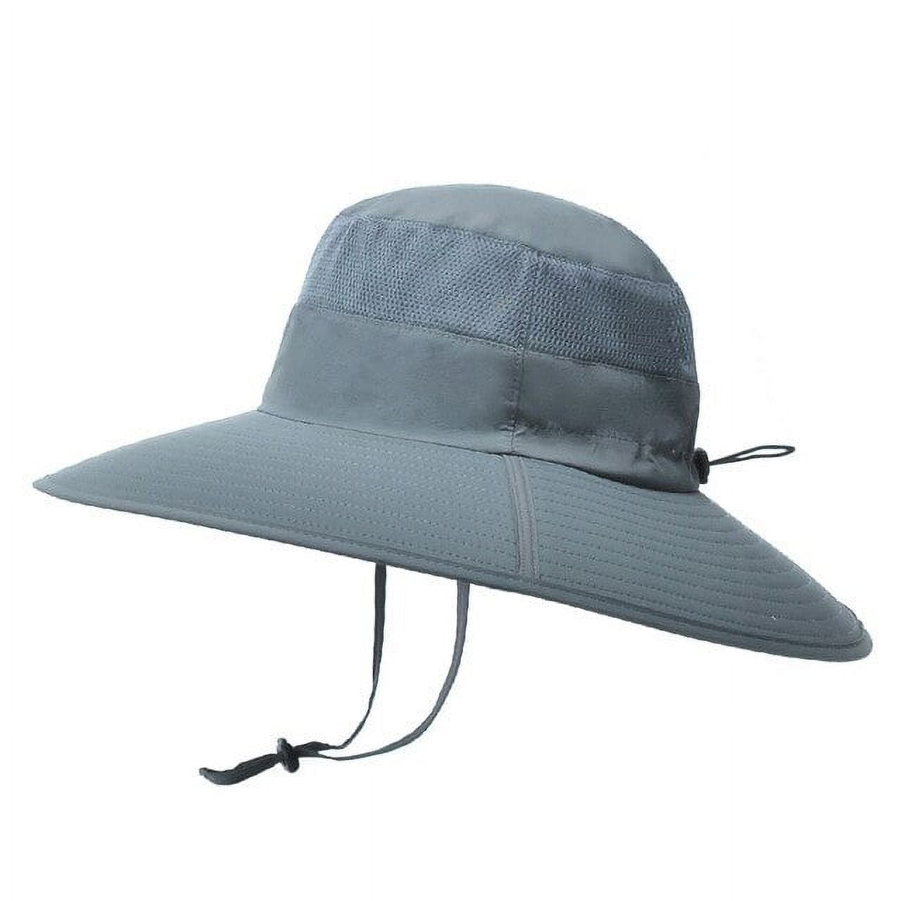 Quick-drying Boonie Men Women Adjustable Hats Outdoor Face Mask Wide ...