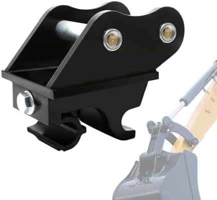 Quick hitch coupler for 1-3 ton mini excavators, enabling fast ...