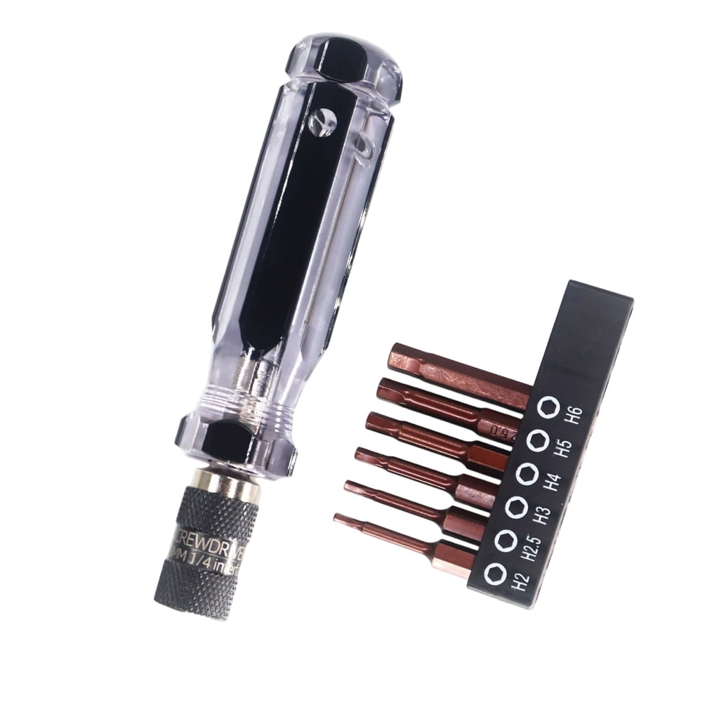Quick to Change Double Head Screwdriver Bit 6.35mm Hexagonal Holder ...