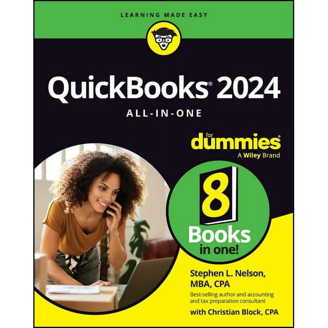 QuickBooks 2024 All-In-One for Dummies, (Paperback) - Walmart.com