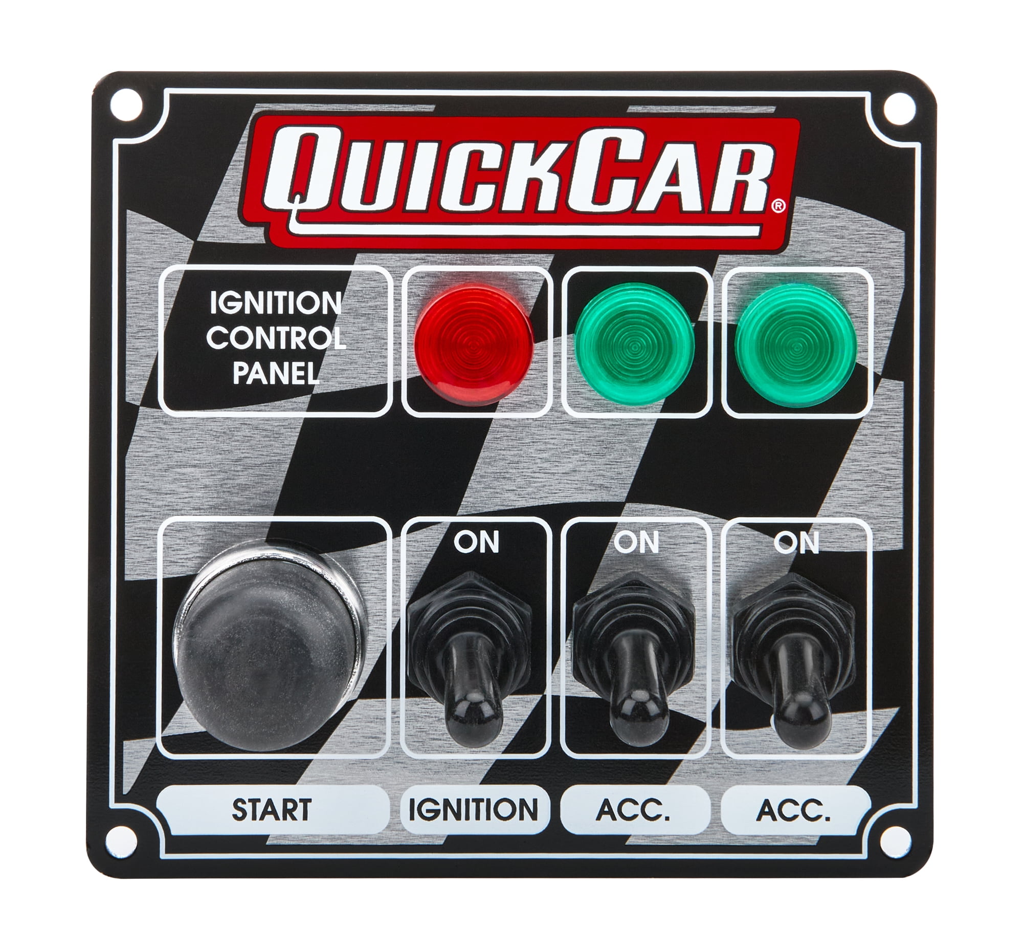 QuickCar Racing Products 50-025 4-3/8" High Ignition Switch with 2 ...