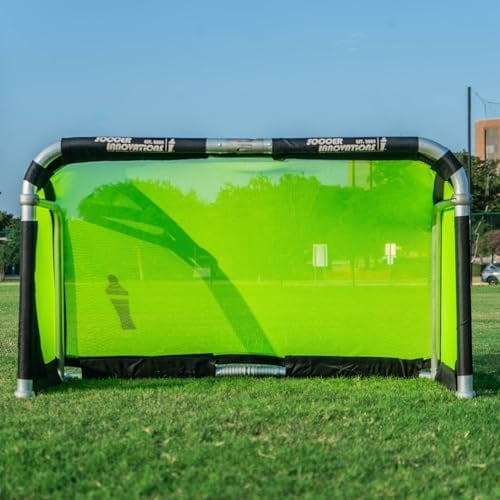 QuickFold™ Portable Aluminum Goals (4x2.5), Competition Soccer Goal ...