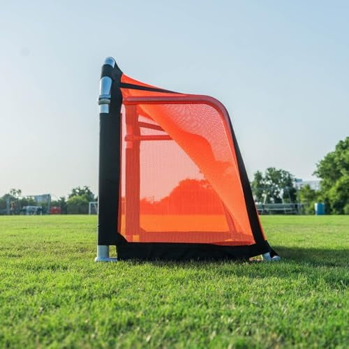 QuickFold™ Portable Aluminum Goals (4x2.5), Competition Soccer Goal ...